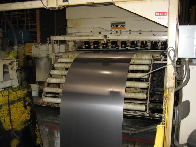 Herr-Voss 1.500″ Dia x 72″ Wide 19-Roll, 6-Hi Corrective Leveler – Pro ...